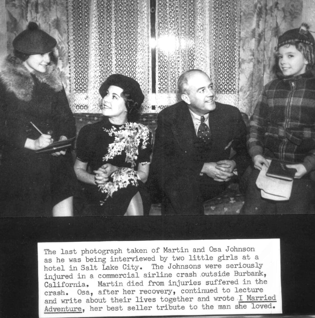 Martin and Osa Johnson – Meet Martin and Osa Johnson