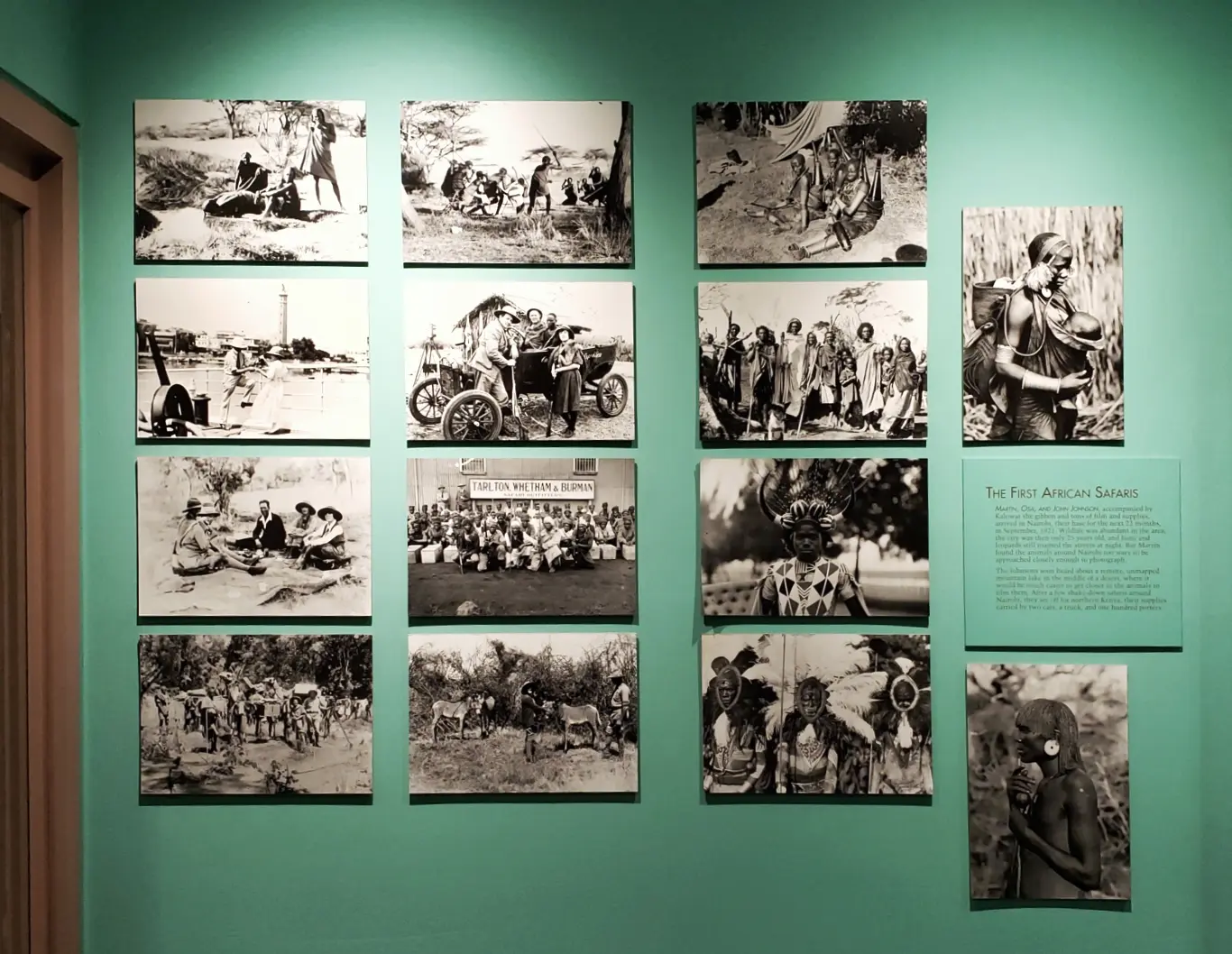 Johnson Gallery Guide - Martin and Osa Johnson Safari Museum